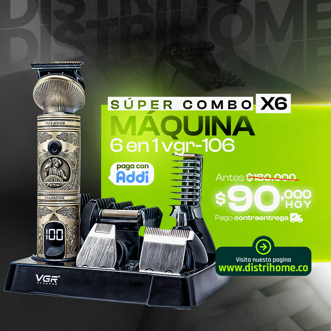 MAQUINA HOMBRE6 en 1 VGR - 106 – DISTRIBUIDORA COMERCIAL DH S.A.S
