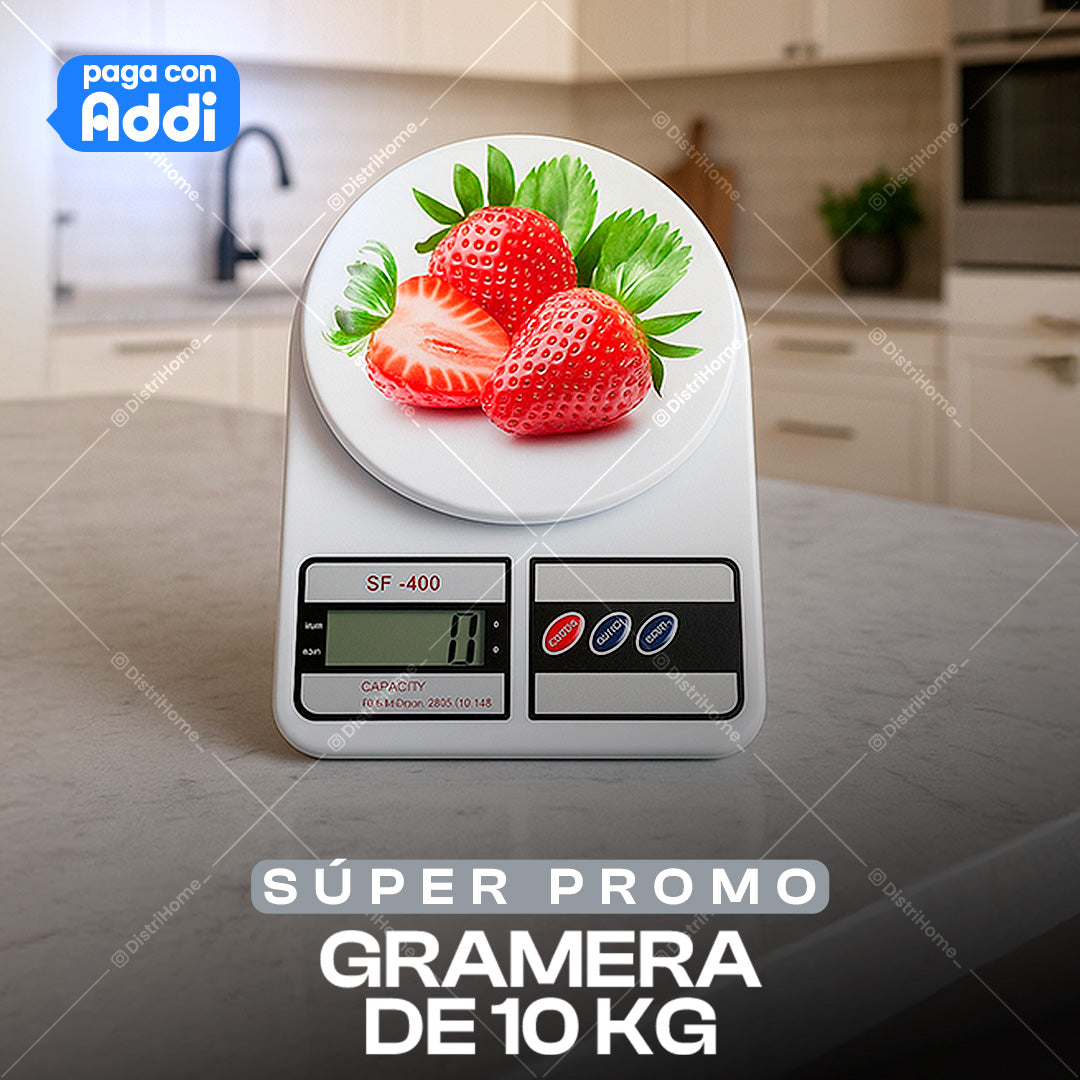 GRAMERA DE 10KG – DISTRIBUIDORA COMERCIAL DH S.A.S